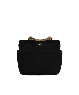 Burberry Check-trim Quilted Nylon Changing Bag