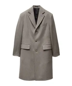 Versace Single-breasted Long Coat