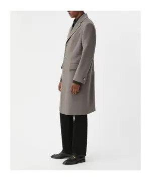 Versace Single-breasted Long Coat