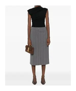 Brunello Cucinelli Monile Detailed Draped Top