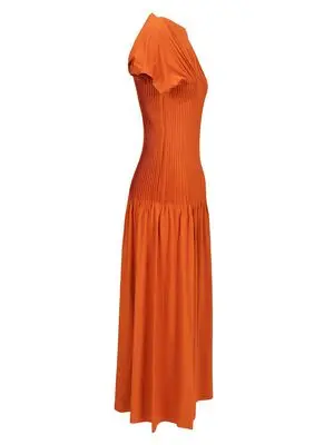 TOTEME Knife-pleated Maxi Dress