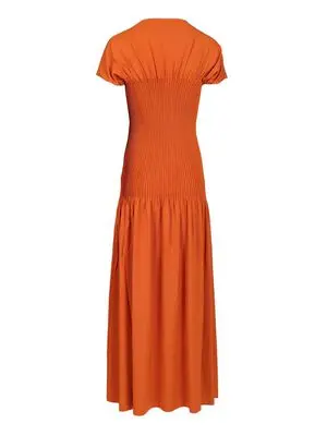 TOTEME Knife-pleated Maxi Dress