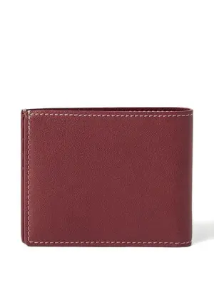 Brunello Cucinelli Logo Detailed Bi-fold Card Holder
