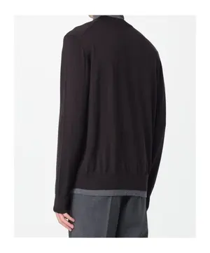 PAOLO PECORA V-neck Wool Sweater