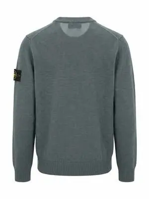 Stone Island Lambswool Crew Neck Sweater - Multicolor