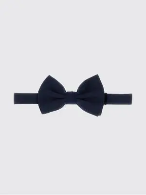 Prada Silk Bow Tie - Blue