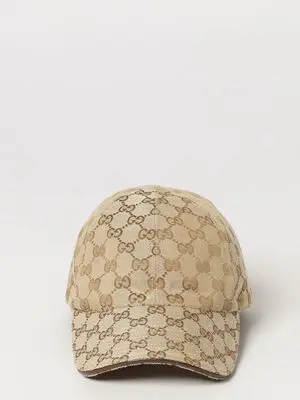 Gucci Monogrammed Baseball Cap - Cream