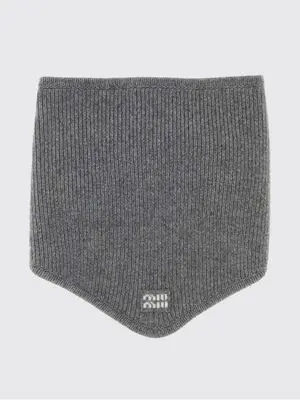 Miu Miu Scarf Grey - Gray