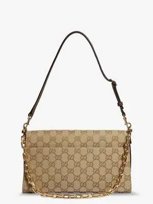 Gucci Ristretto Gg Fabric Shoulder Bag