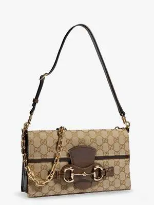 Gucci Ristretto Gg Fabric Shoulder Bag