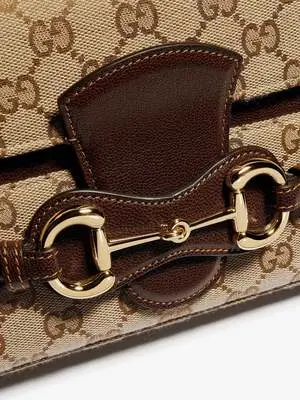 Gucci Ristretto Gg Fabric Shoulder Bag