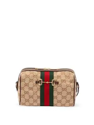 Gucci Horsebit Web Crossbody Bag - Multicolor