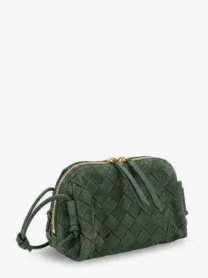 Bottega Veneta Concert Pochette Suede Crossbody Bag - Multicolor
