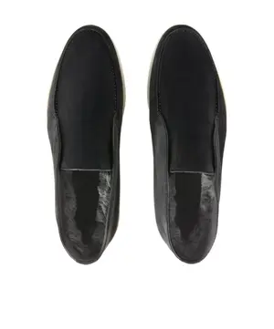 Loro Piana Open Walk Ankle Boots - Black