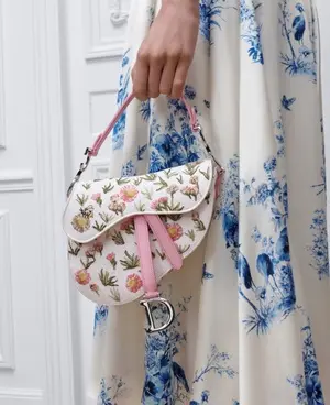 Dior Small Saddle Bag With Strap