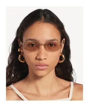Balenciaga Nano D-frame Sunglasses