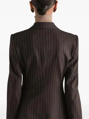 Dolce & Gabbana Double-breasted Pinstripe Turlingon Blazer