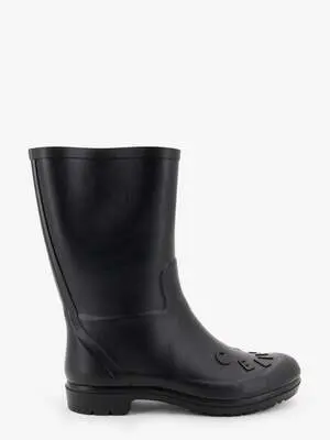 Celine Rubber Garden Boots - Black