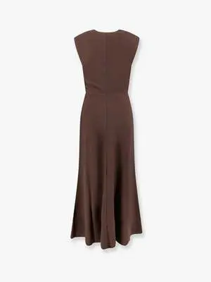 Brunello Cucinelli Flared Virgin Wool Dress