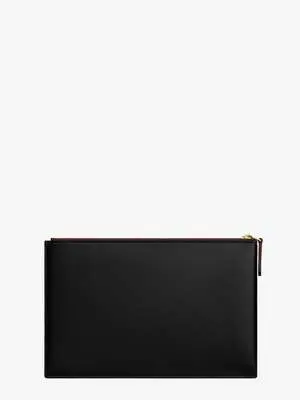 Celine Duo Leather Clutch Bag
