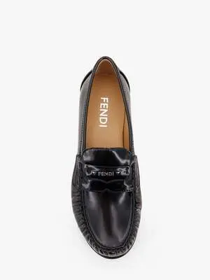 Fendi Leather Scrunch Loafers - Multicolor