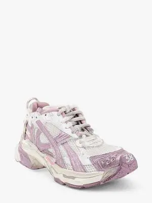 Balenciaga Runner Mesh Sneakers With Glitter Inserts