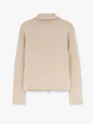 MAISON MARGIELA Wool Blend Zip-up Cardigan