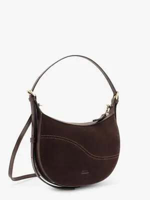 ATP ATELIER Silea Suede Shoulder Bag