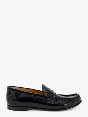 Fendi Leather Scrunch Loafers - Multicolor