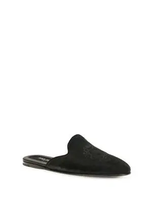Dolce & Gabbana Calfskin Leather Mules