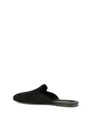 Dolce & Gabbana Calfskin Leather Mules