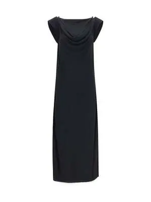 Bottega Veneta Viscose Crêpe Jersey Dress - Black