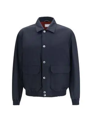Brunello Cucinelli Membrane Fabric Jacket - Blue