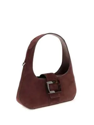 ROGER VIVIER Mini Belle Vivier Turtle Hobo Shoulder Bag