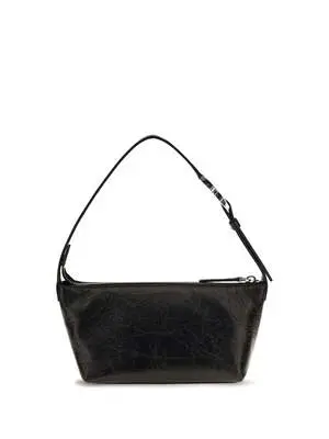 Fendi Small Vanity Leather Pouch - Black