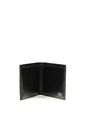 Fendi Ff Jacquard Bifold Wallet