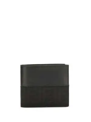 Fendi Ff Jacquard Bifold Wallet - Black