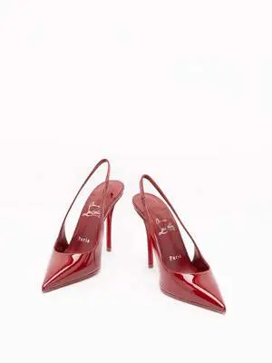 CHRISTIAN LOUBOUTIN Miss Z 100 Slingback Heels - Multicolor