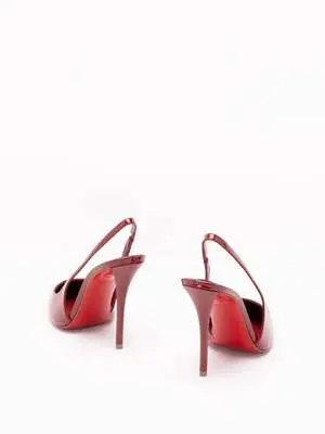 CHRISTIAN LOUBOUTIN Miss Z 100 Slingback Heels - Multicolor
