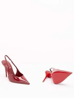 CHRISTIAN LOUBOUTIN Miss Z 100 Slingback Heels - Multicolor