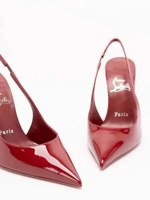 CHRISTIAN LOUBOUTIN Miss Z 100 Slingback Heels - Multicolor