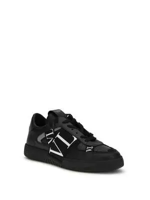 Valentino Garavani Low-top Sneakers With Vltn Logo Bands