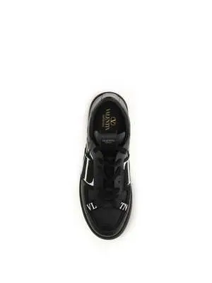 Valentino Garavani Low-top Sneakers With Vltn Logo Bands
