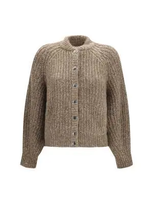 Brunello Cucinelli Sequin Embellished Crew Neck Cardigan
