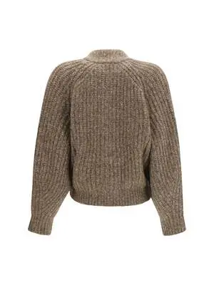 Brunello Cucinelli Sequin Embellished Crew Neck Cardigan