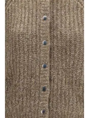 Brunello Cucinelli Sequin Embellished Crew Neck Cardigan