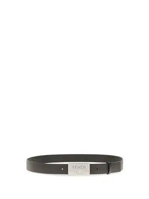 Fendi 1925 Cuoio Romano Leather Belt