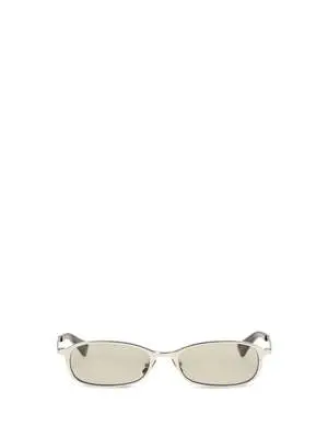 Saint Laurent Sl 934 Mia Rectangle Sunglasses - Silver