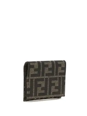 Fendi Ff Jacquard Card Holder