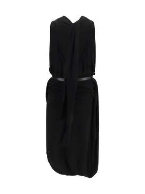 Loewe Draped Viscose Dress